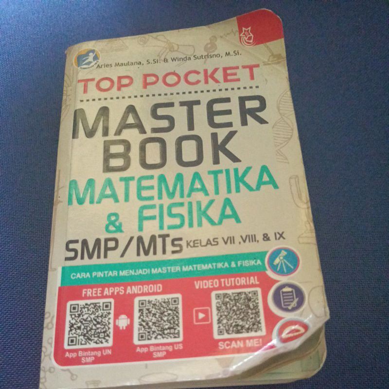(PRELOVED) Top POCKET Mathematics And Junior High School Physics ...