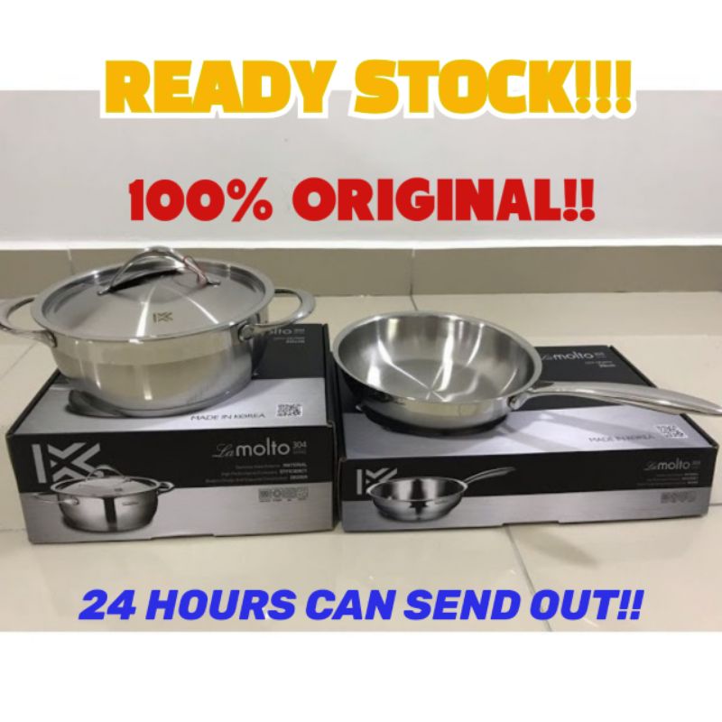 Ready Stock 🔥 🔥Kyndell Cookware (6") 1 set 2pcs | Shopee Malaysia