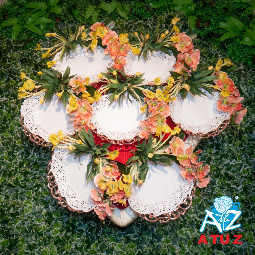 ATUZ 7pcs Dulang Set ReadyMade DULANG HANTARAN MURAH / DULANG PLASTIK ...