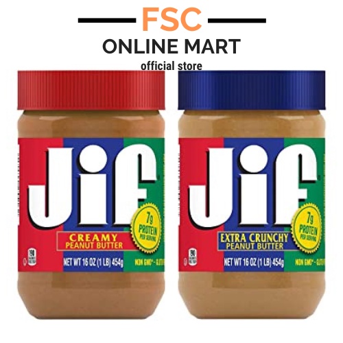 [FSC] Smuckers JIF Peanut Butter Spread 454gm | Shopee Malaysia
