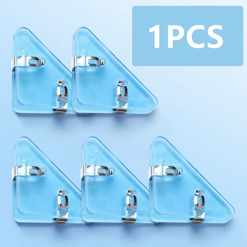 Transparent Triangle Clips Test Paper Clip Corner Clip Snack Clip Bill ...