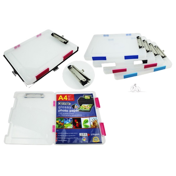 A4 Document Case With Wire Clip Box File 20mm | Shopee Malaysia