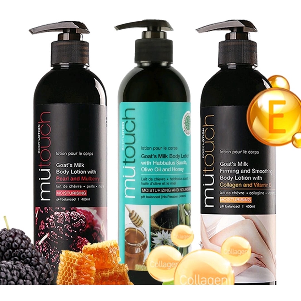 Mutouch Goat's Milk Body Lotion 400ml | Shopee Malaysia