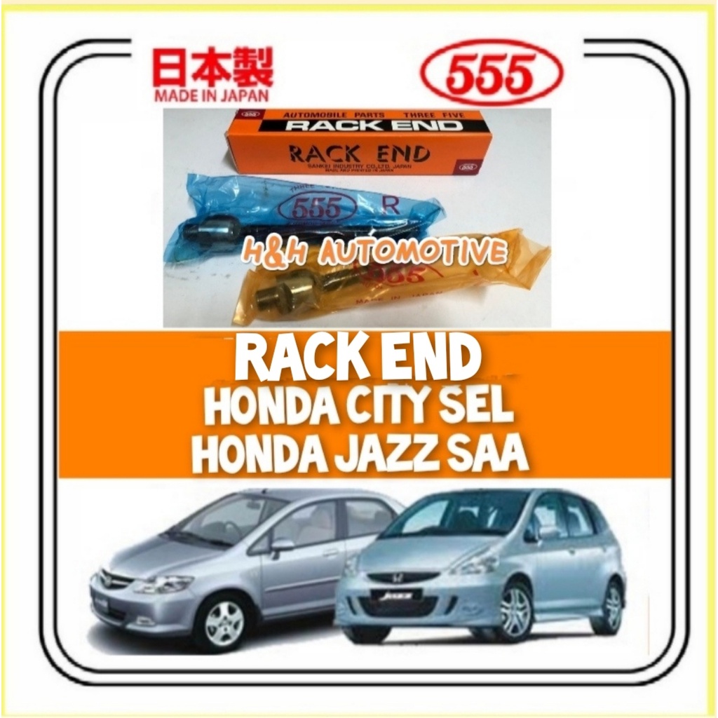 555 Japan Rack End Set for Honda City GD SEL Jazz Saa | Shopee Malaysia