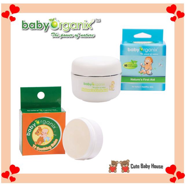 Baby Organix Calendula Cream ( Natures First Aid Cream) / T3 Soothing ...