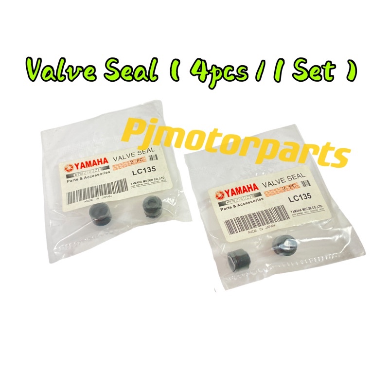 (4pcs/1 Set) Y15/Y15ZR/LC135/FZ150/FZ 150 - Valve Seal/Vlave Seal/Getah ...