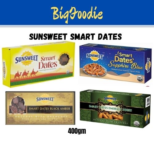 [BFD] Sunsweet Smart Dates 400gm (Sapphire/Amber/Emerald) | Shopee Malaysia