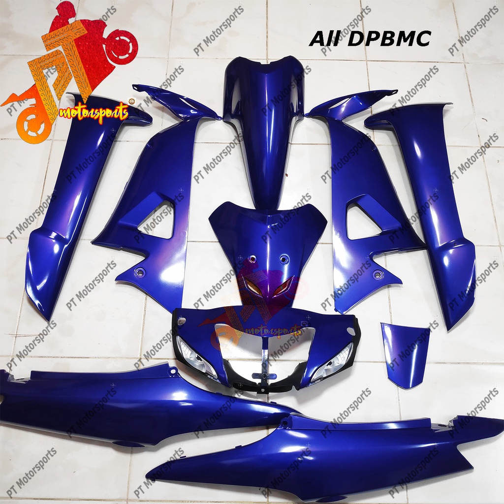 Honda Wave 100 R / Wave 100R - Disc Cover Set Blue Dpbmc Orange Thai ...