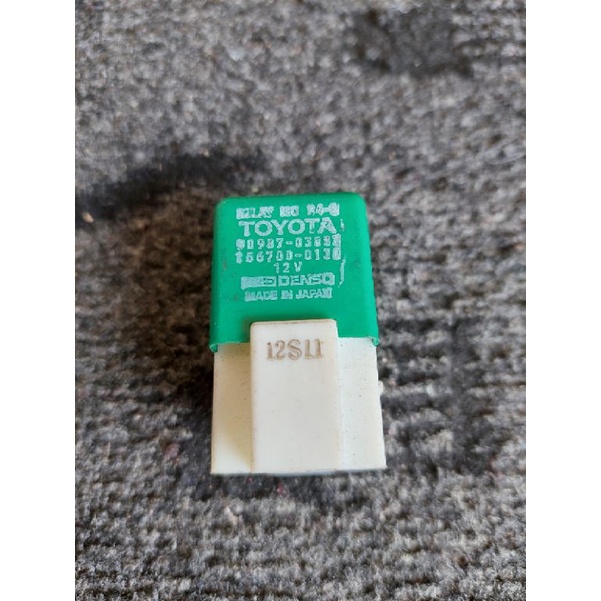 Relay BOX AUTOMATIC RELAY FUSE RELAY FAN RADIATOR TOYOTA COROLLA GREAT ...