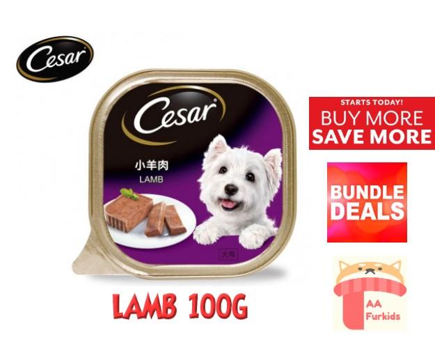 Cesar Lamb Dog Wet Food 100g | Shopee Malaysia