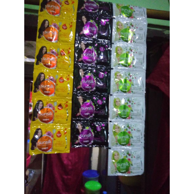 Sunsilk All Variants Shachet 9ml Renhayu | Shopee Malaysia