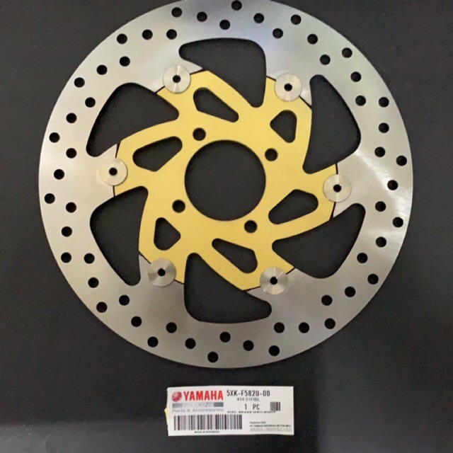 copy Original Yamaha FRONT Disc Depan Y15 LC135 Y125z Y125zr SRL110 ...