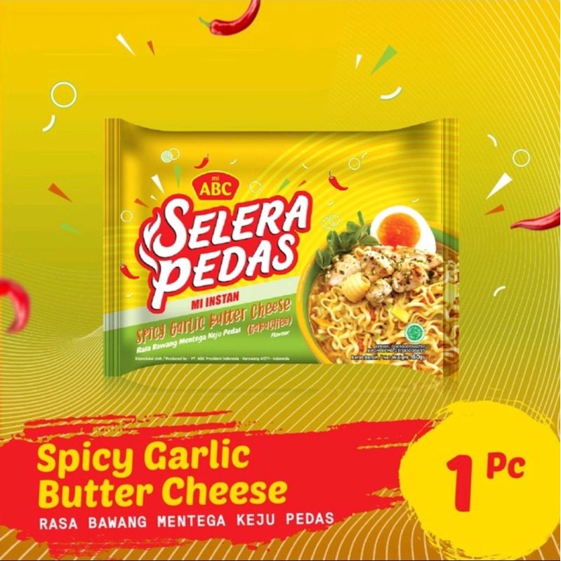 Abc Spicy Taste Garlic Butter Cheese 80 gr | Shopee Malaysia