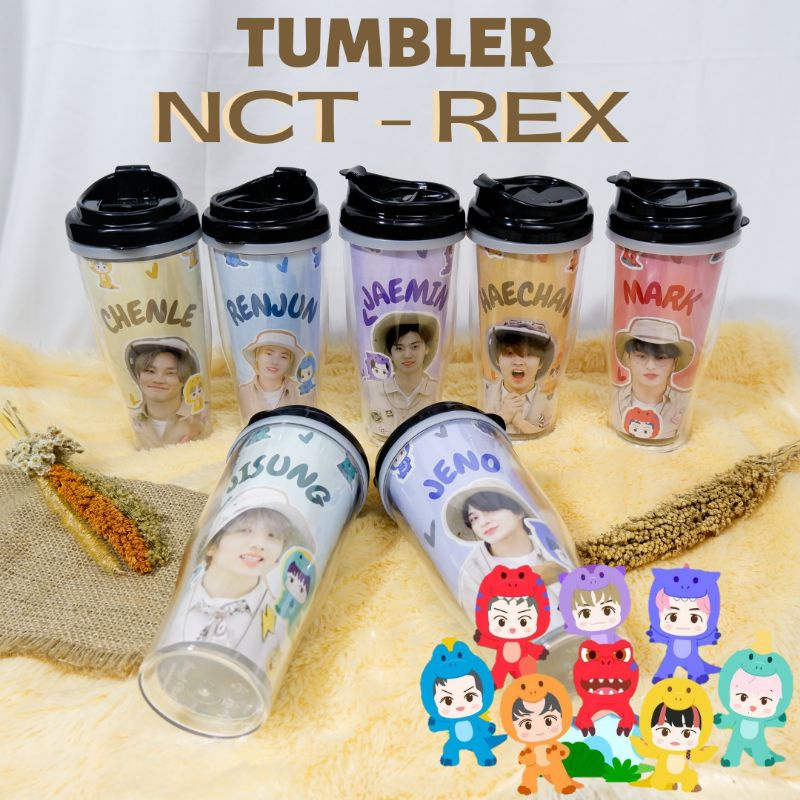 [Add Bubble WRAP] Tumbler NCT Dream Custom NCT-REX Ver Mark Renjun Jeno ...