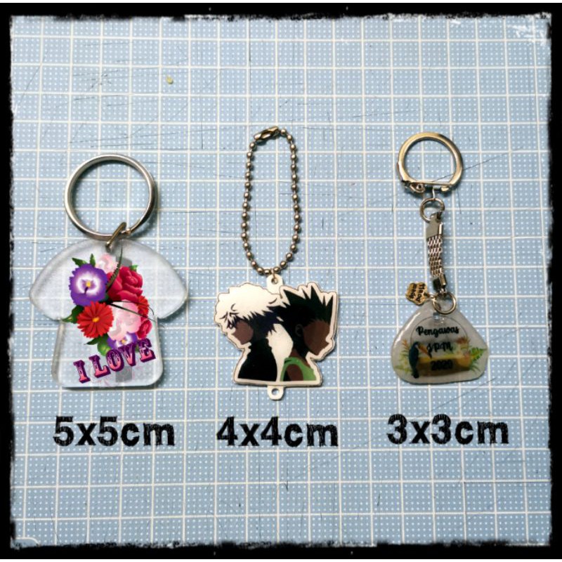 keychain costume made. 3 sizes. (Pre-order) | Shopee Malaysia