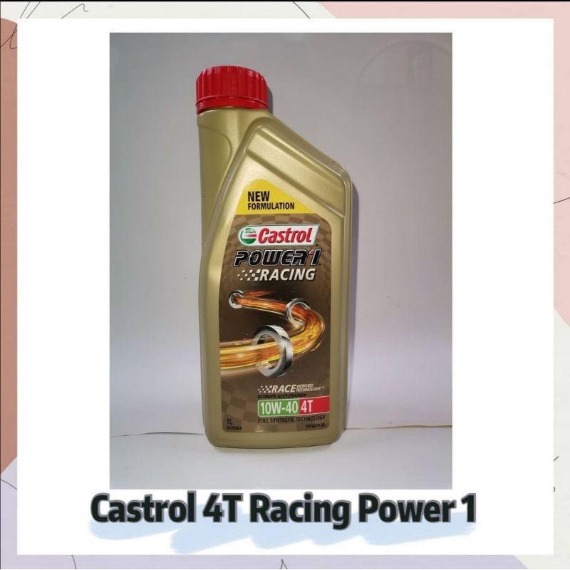 📢Castrol 4T Power 1 Racing 10W40 (Original) | Shopee Malaysia