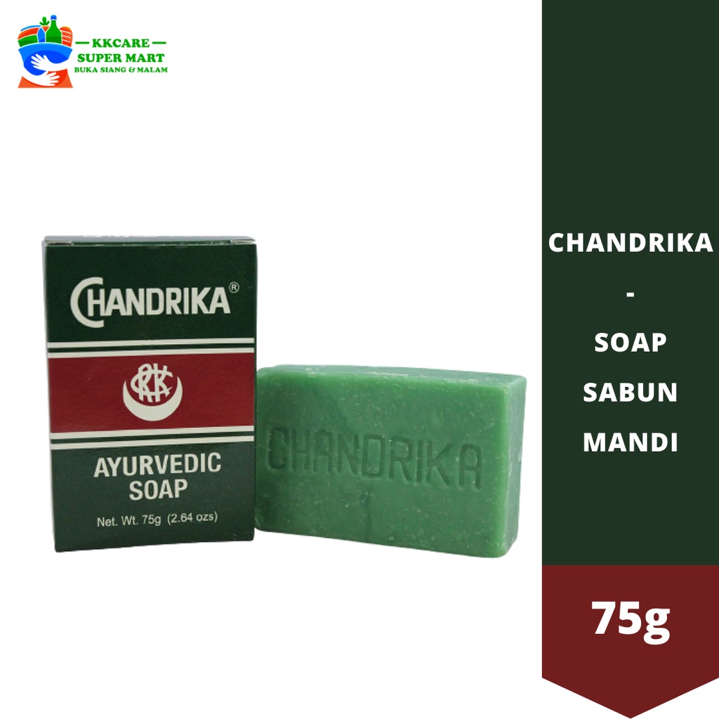 Chandrika - Ayurvedic Soap / Sabun Mandi - 75g | Shopee Malaysia