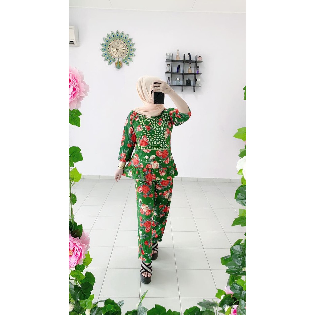 🔥🔥 SALE 🔥🔥 SET VIETNAM LVi ROSE BAJU DAN SELUAR DEWASA | Shopee Malaysia