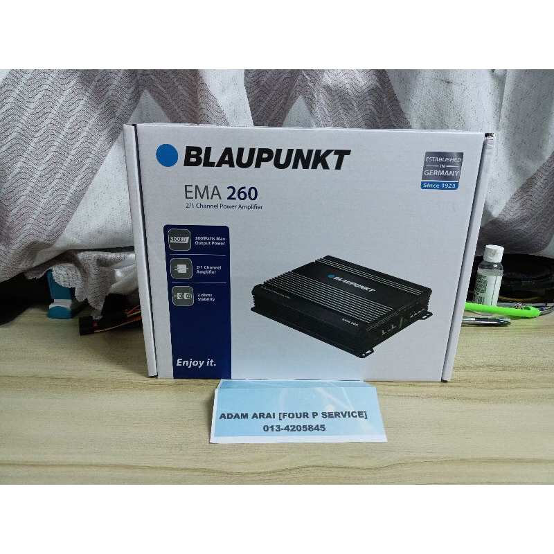 BLaupunkt Germany 🇩🇪 Car amplifier 2 channel EMA 260 Class AB 300W Car ...