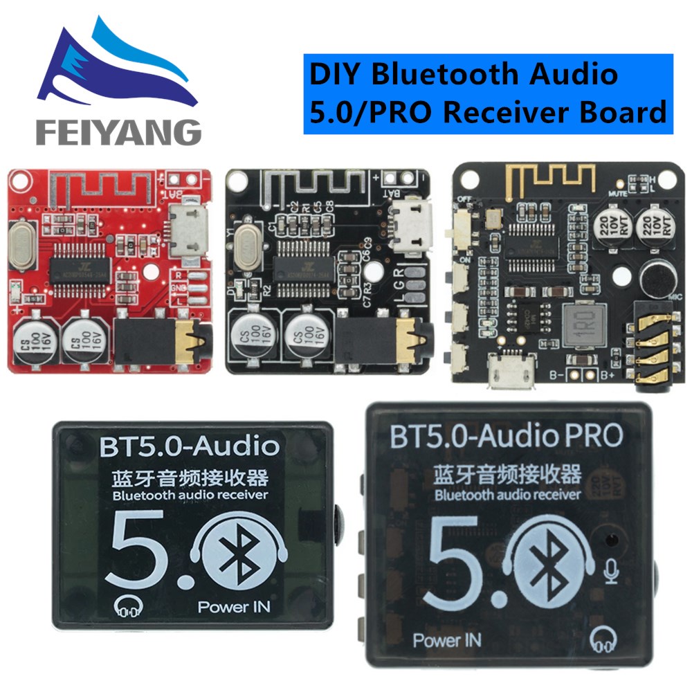 DIY Bluetooth Audio Receiver board Bluetooth 4.0 4.1 4.2 5.0 MP3 ...