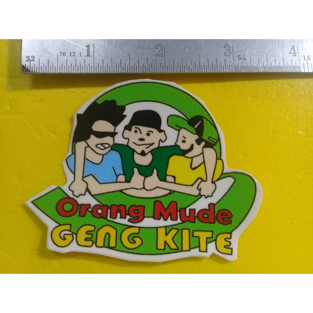 20230831-1120 0068A ORANG MUDE GENG KITE Body Sticker / Stripe / STIKER ...