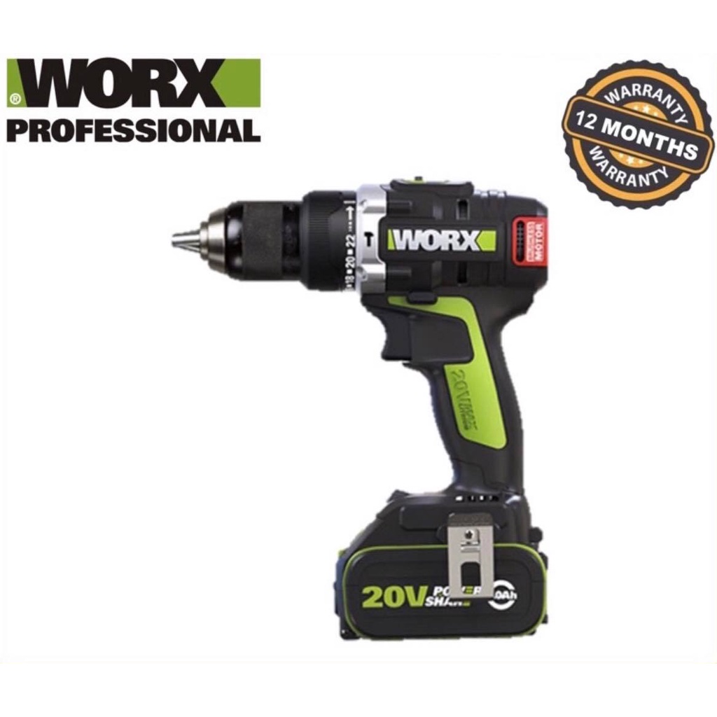 WORX Professional Tool WU189.3 20V 4.0Ah Max Lithium-Ion Cordless ...