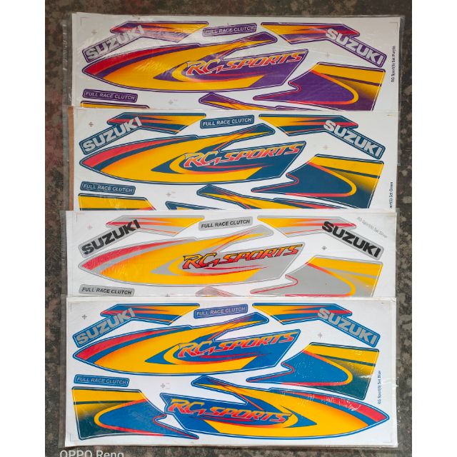 BODY STICKER RG SPORT ( 6 ) | Shopee Malaysia