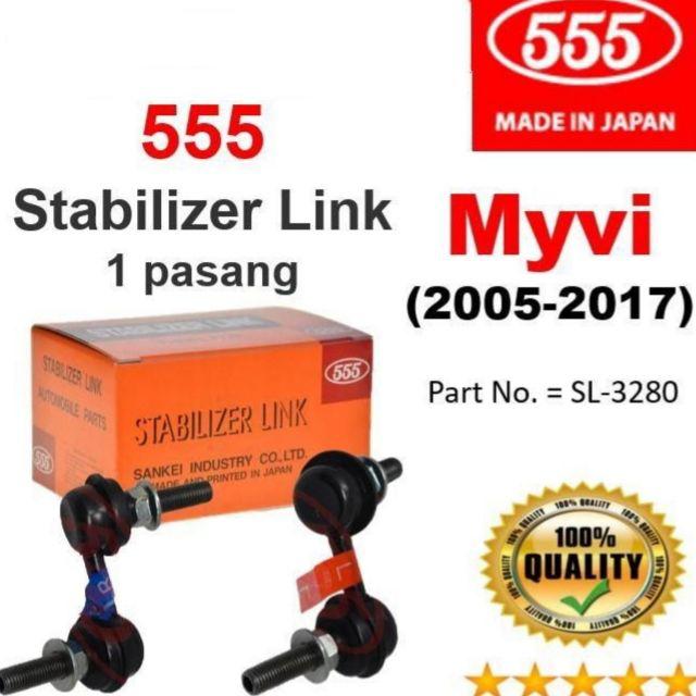 PERODUA MYVI ( 05-2017 ) STABILIZER LINK FRONT 555 MADE IN JAPAN ...
