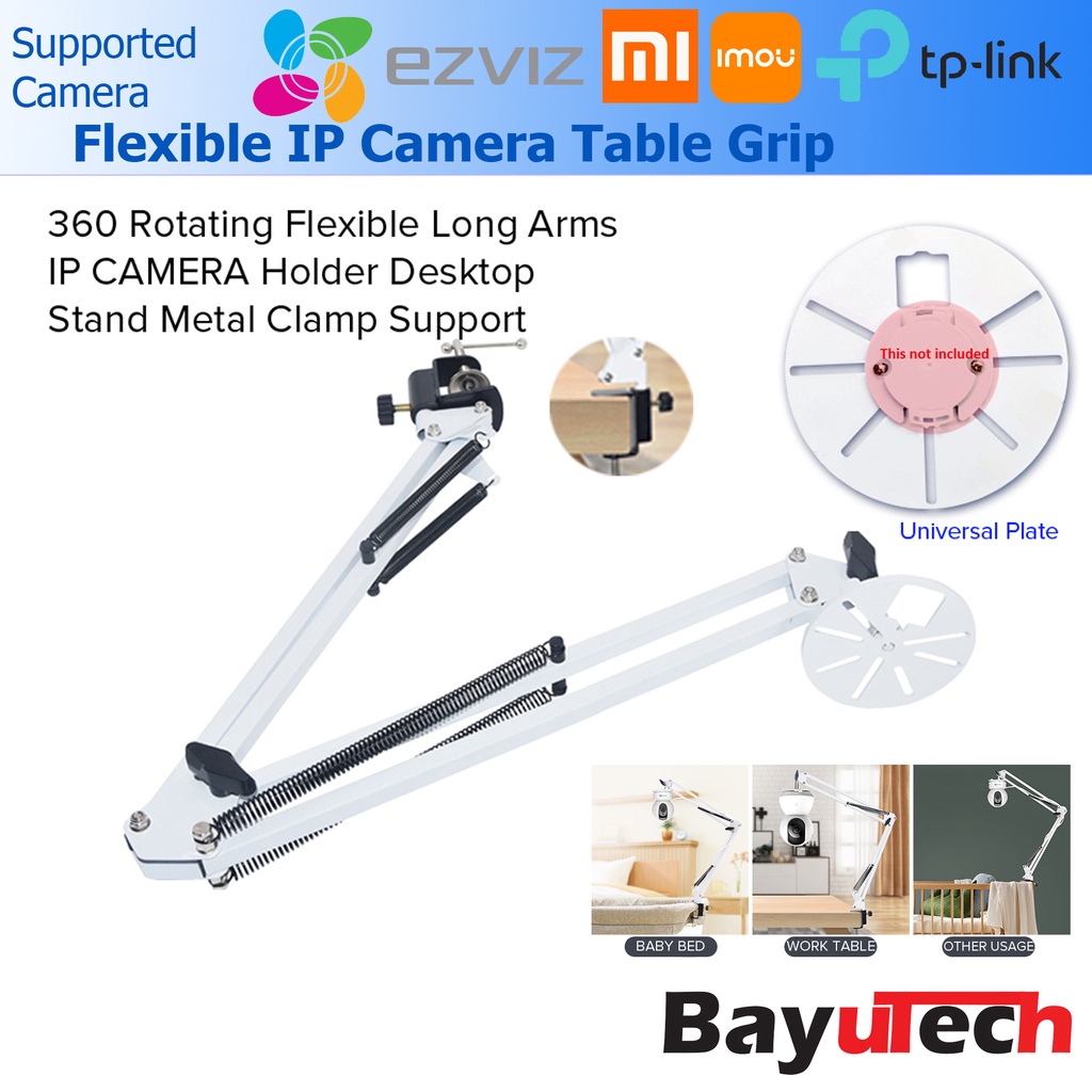 Universal High Quality CCTV Camera Mount Stand ,Clip-On CCTV Camera ...