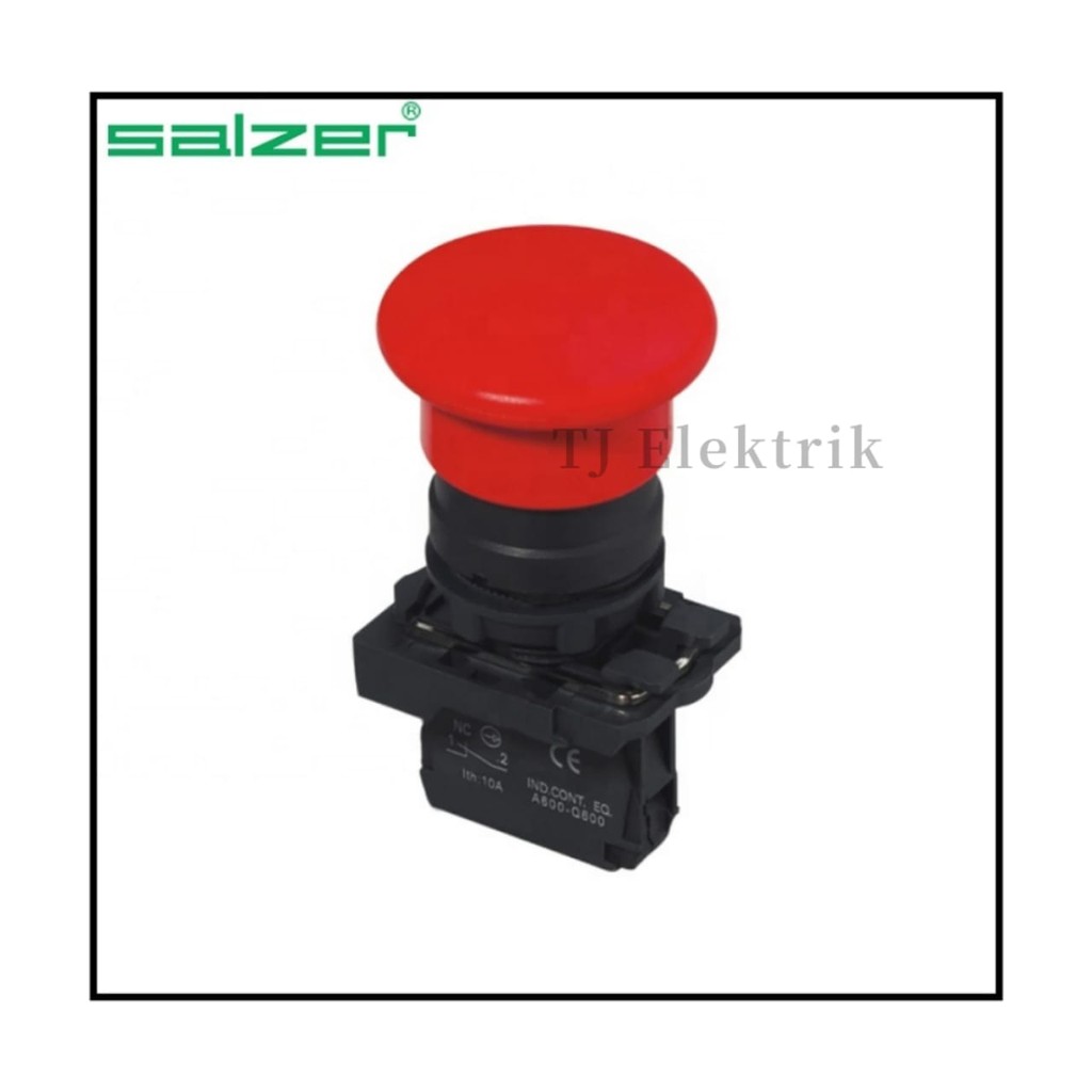 SALZER 22MM ( Emergency Push Button )/ AMICO 22MM EMERGENCY PUSH BUTTON | Shopee Malaysia