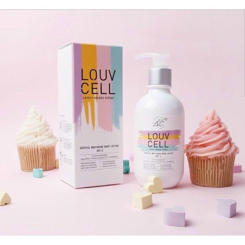 Louv-cell Body Lotion 250ml Bottle | Shopee Malaysia