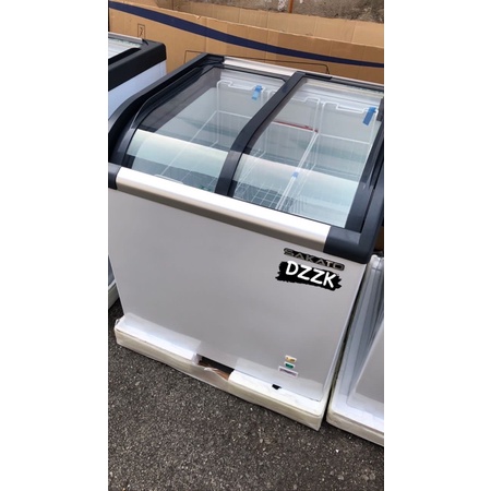 New SAKATO Curved Glass Door Freezer 250L to 720L | Shopee Malaysia