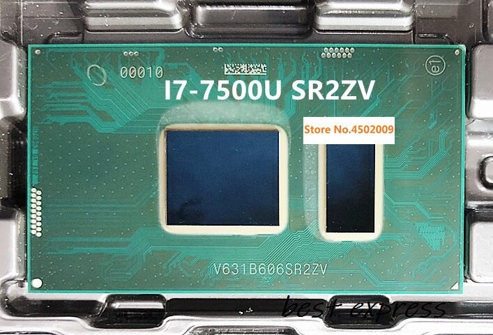 Original i7-7500U SR2ZV Intel BGA chipest cpu FJ8067702739740 huge ...