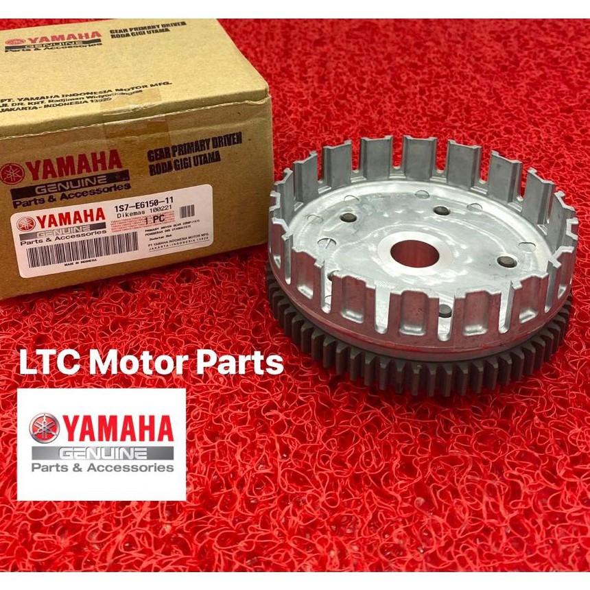 Yamaha LC135 v1 v2 v3 v4 v5 v6 v7 (4s) Primary Gear Driven Mangkuk Clutch Clutch Gear 100% ...