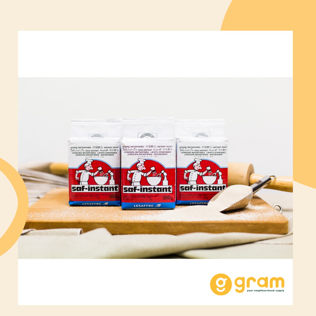 SAF INSTANT YEAST RED 500GM (100% Original) | Shopee Malaysia