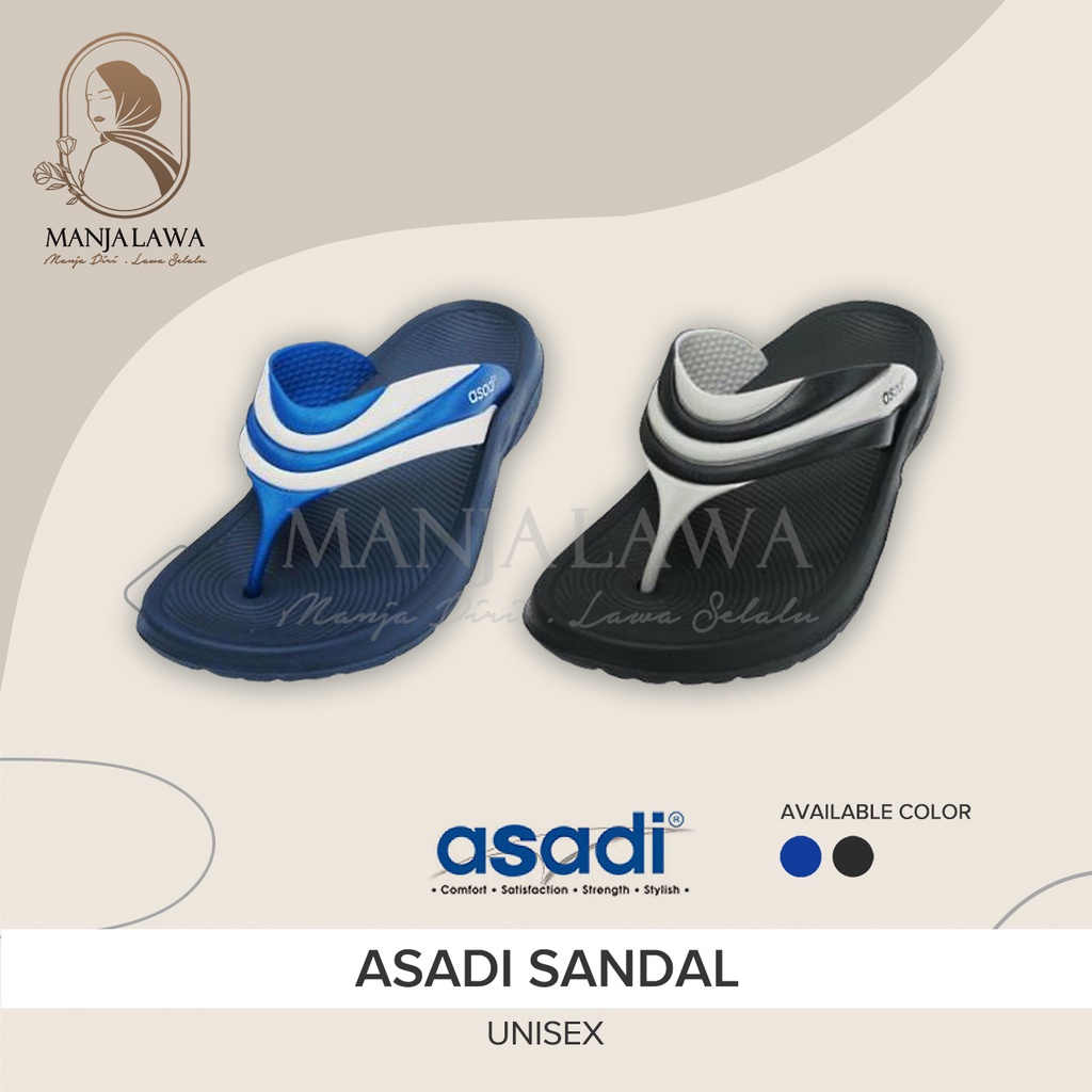 [ORIGINAL!!] Asadi Unisex Sandal MJA123608 Men Women Lady Casual Travel ...