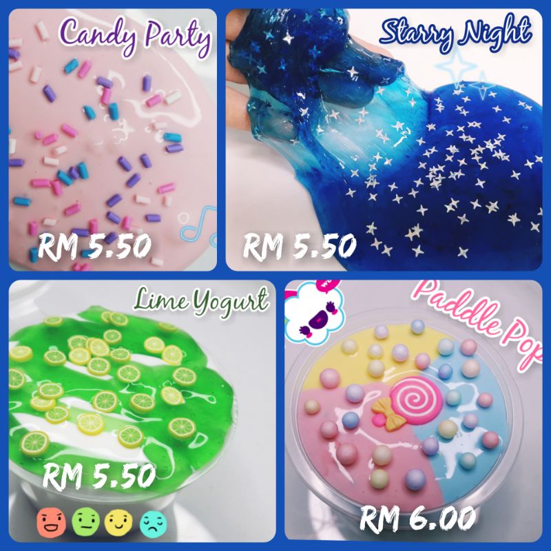 Special Theme slime fun colors kid toys | Shopee Malaysia