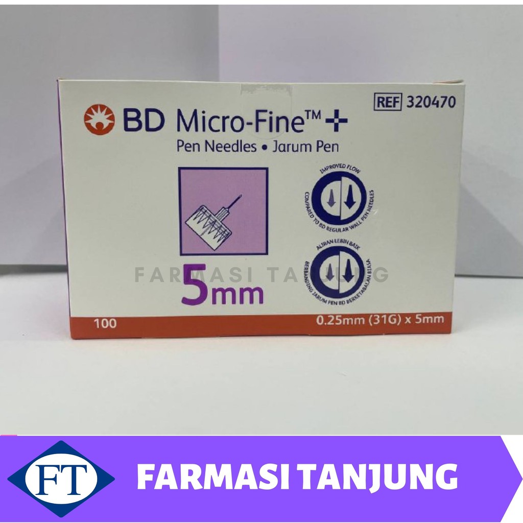BD MICRO-FINE 5MM X 0.25MM (31G) 1 Box 100 PCS | Shopee Malaysia