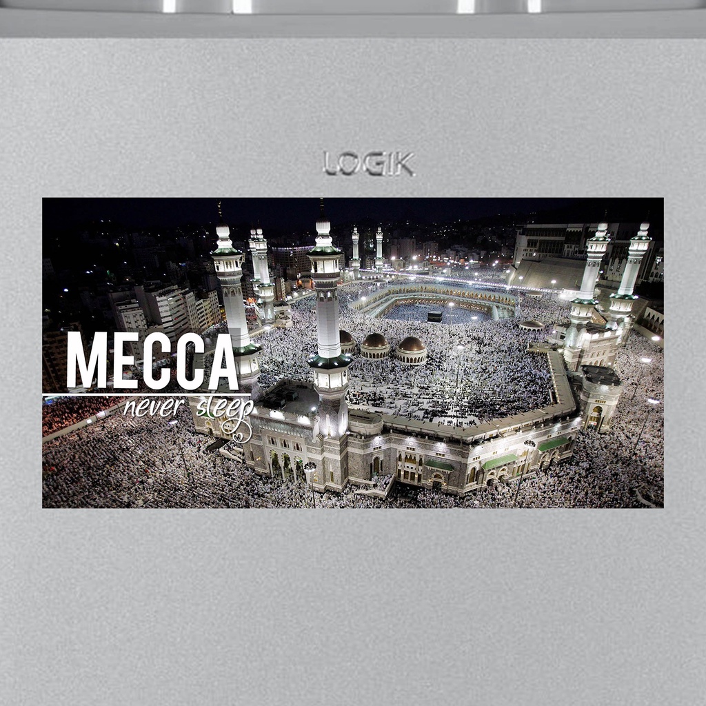 Mecca Mekah Gift Souvenir Fridge Magnet Sheet Mecca/ Al Makkah / Umrah ...