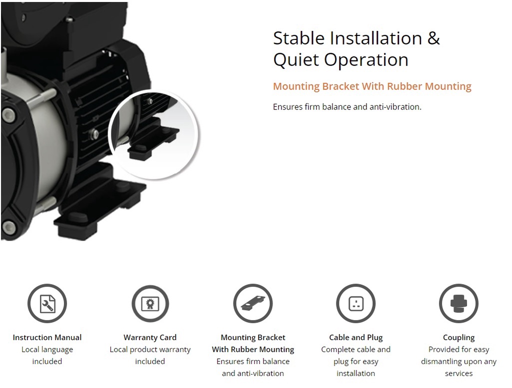 [FREE SHIPPING] Joven Water Pump Boost Water Pressure JHP2-30/JHP3-40/JHP4-40/JHP4-50/JHP4-60 ...