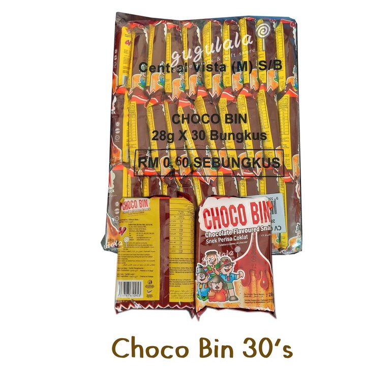 Choco Bin 28g x 30pcs (3 sticks) | Shopee Malaysia