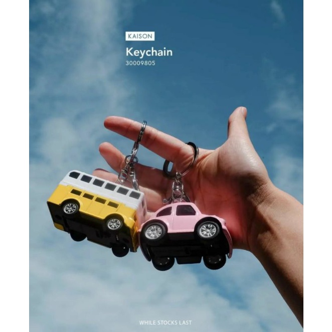 Keychain Cute Vehicles Bus Lorry Car Kaison Rantai Kunci Comel Corak ...