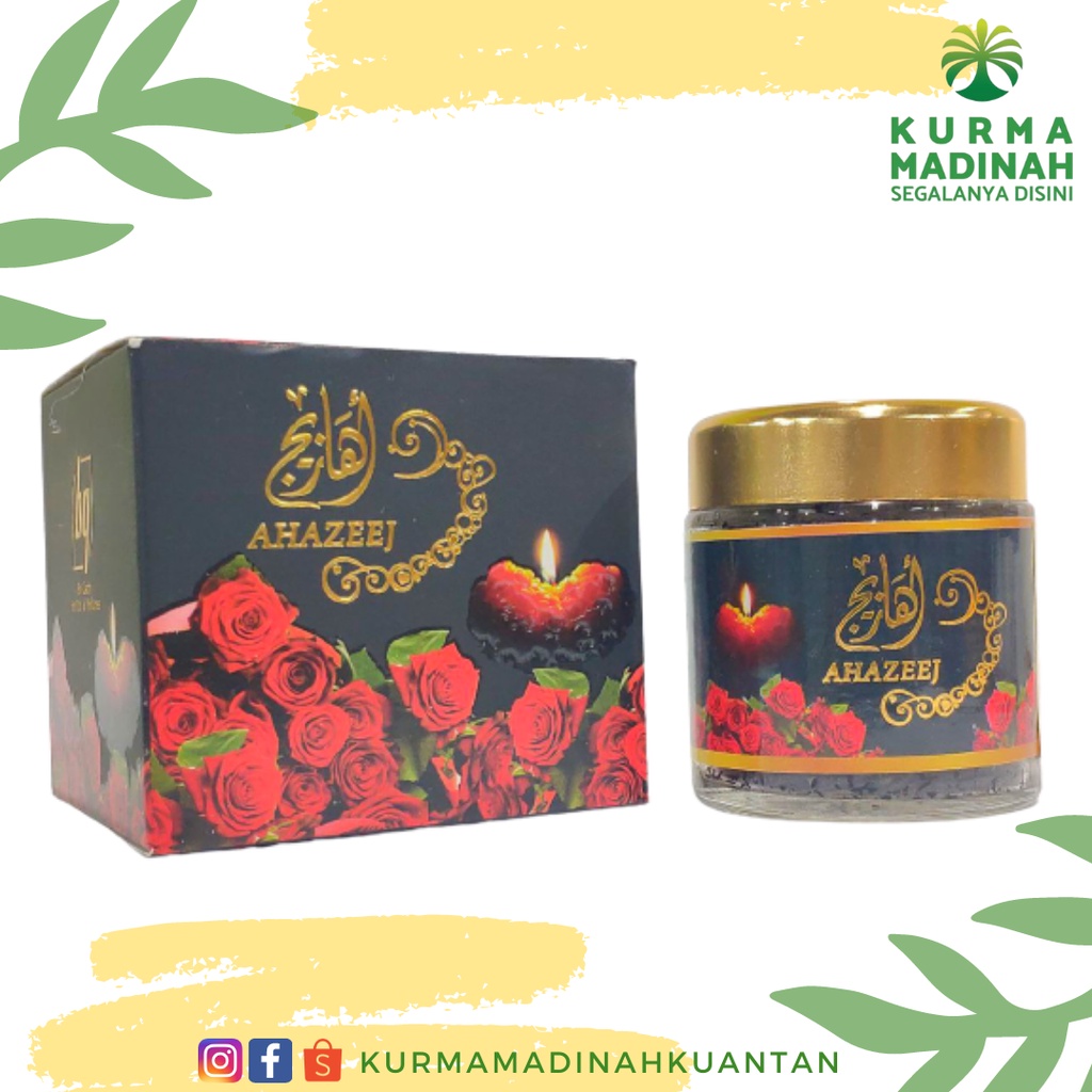 ARABIC BUKHOOR AHAZEEJ ROSE FLAVOUR 30g | Shopee Malaysia