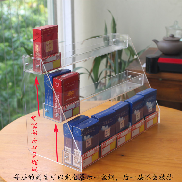 Supermarket Kedai Serbaneka Pemegang Rokok Tambah Tinggi Tinggi Kabinet ...