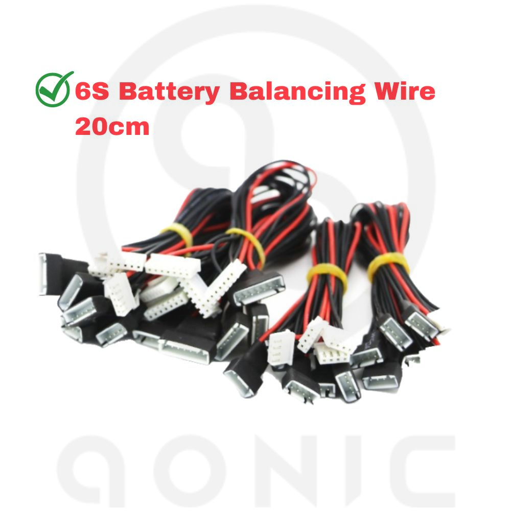 6S 20cm 22AWG Sambungan Wayar Imbangan Lipo / Lipo Balance Wire ...