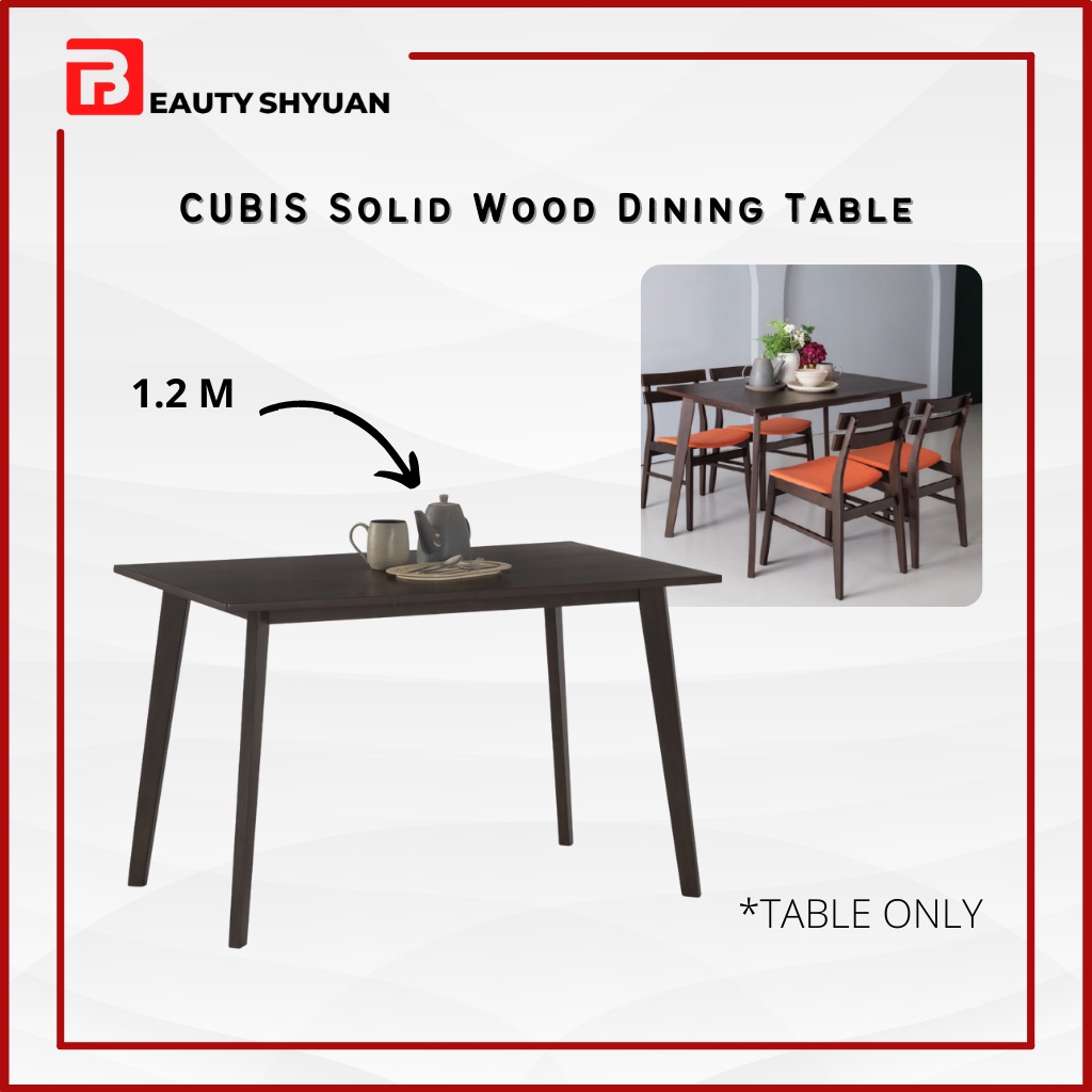 CUBIST Dining Table 6 Seater Dining Table 4 Seater Dining Table Meja ...