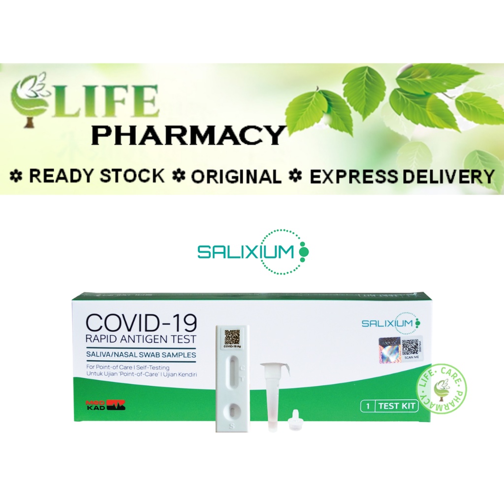 *READY STOCK* 100% ORIGINAL [MDA APPROVED] Covid-19 Saliva/Nasal Self ...
