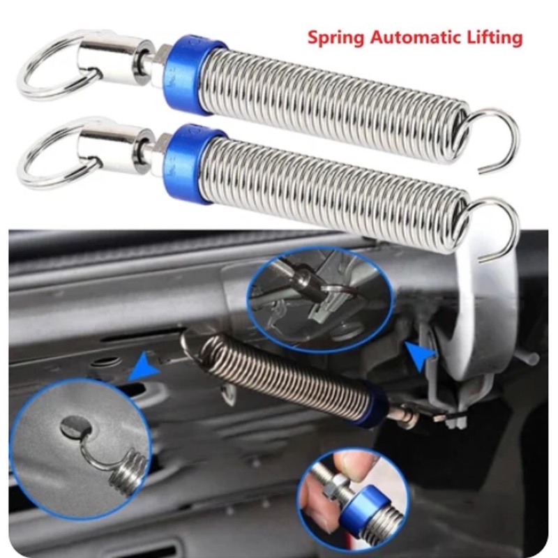 Spring Belakang bonet | 2PCS Car Rear Bonnet Trunk Spring Absorber Lid ...