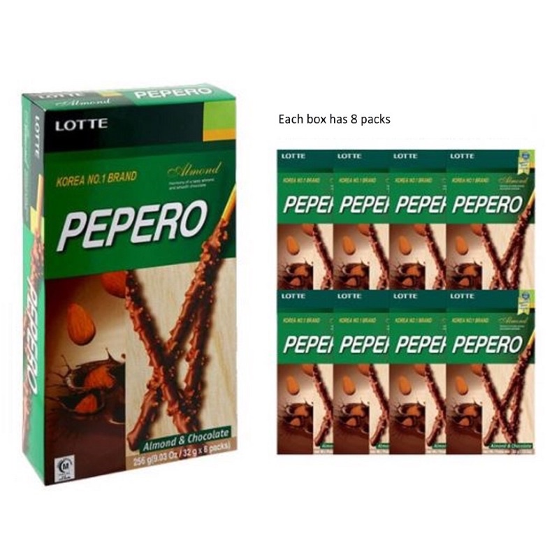 Lotte Pepero Big Pack 256g (8 packs x 32g) | Shopee Malaysia