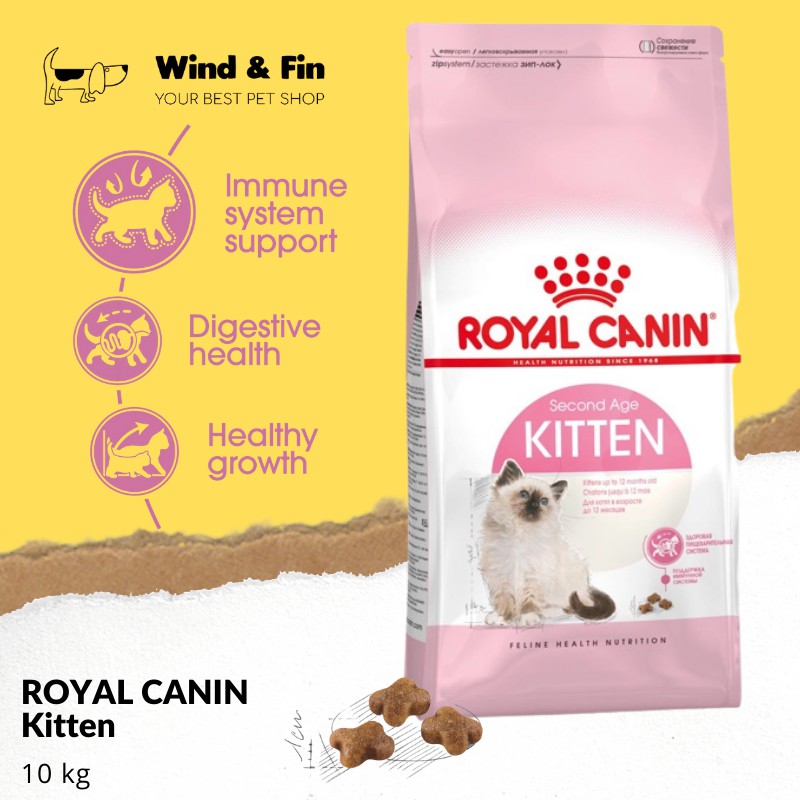 Royal CANIN Kitten Cat Food for Kittens 10kg | Shopee Malaysia